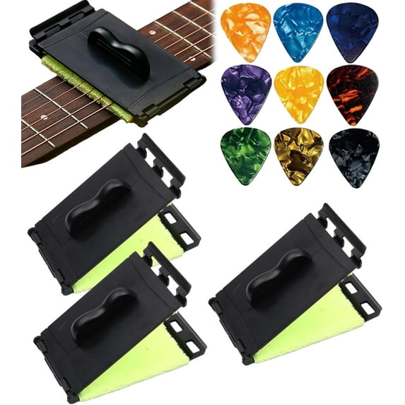 Fret Floss Guitar String Cleaner Scrubber, Reusable Portable Electric ...