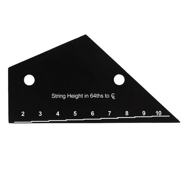 Fret Leveling Tool Guitar Neck Fingerboard Measuring Ruler Guitar Fret ...