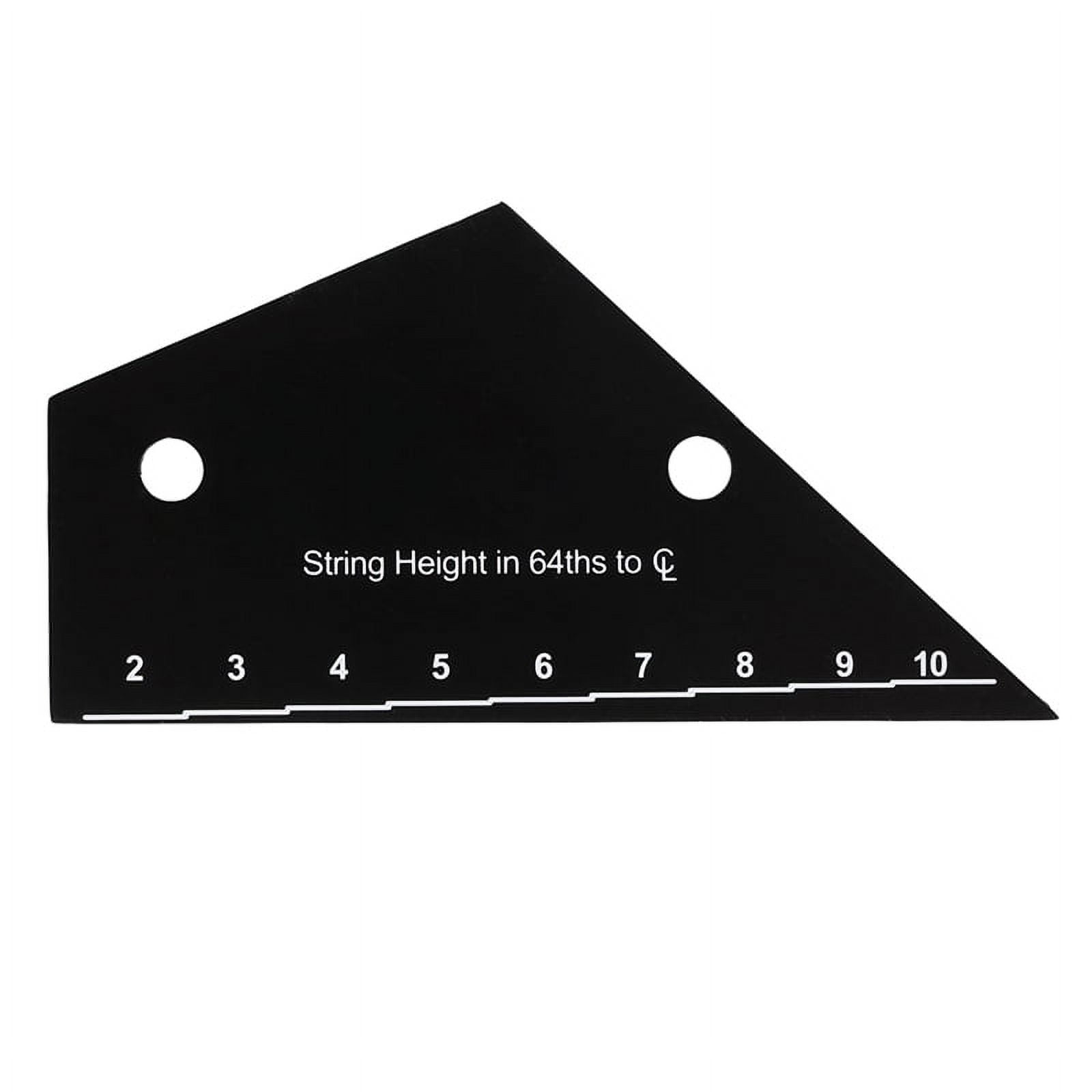 Fret Leveling Tool Guitar Bass Neck Fingerboard Measuring Ruler Rocker ...