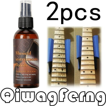 Guitar Maintenance Kit, String Polishing & Oil Care, 80ml Lemon Oil ...