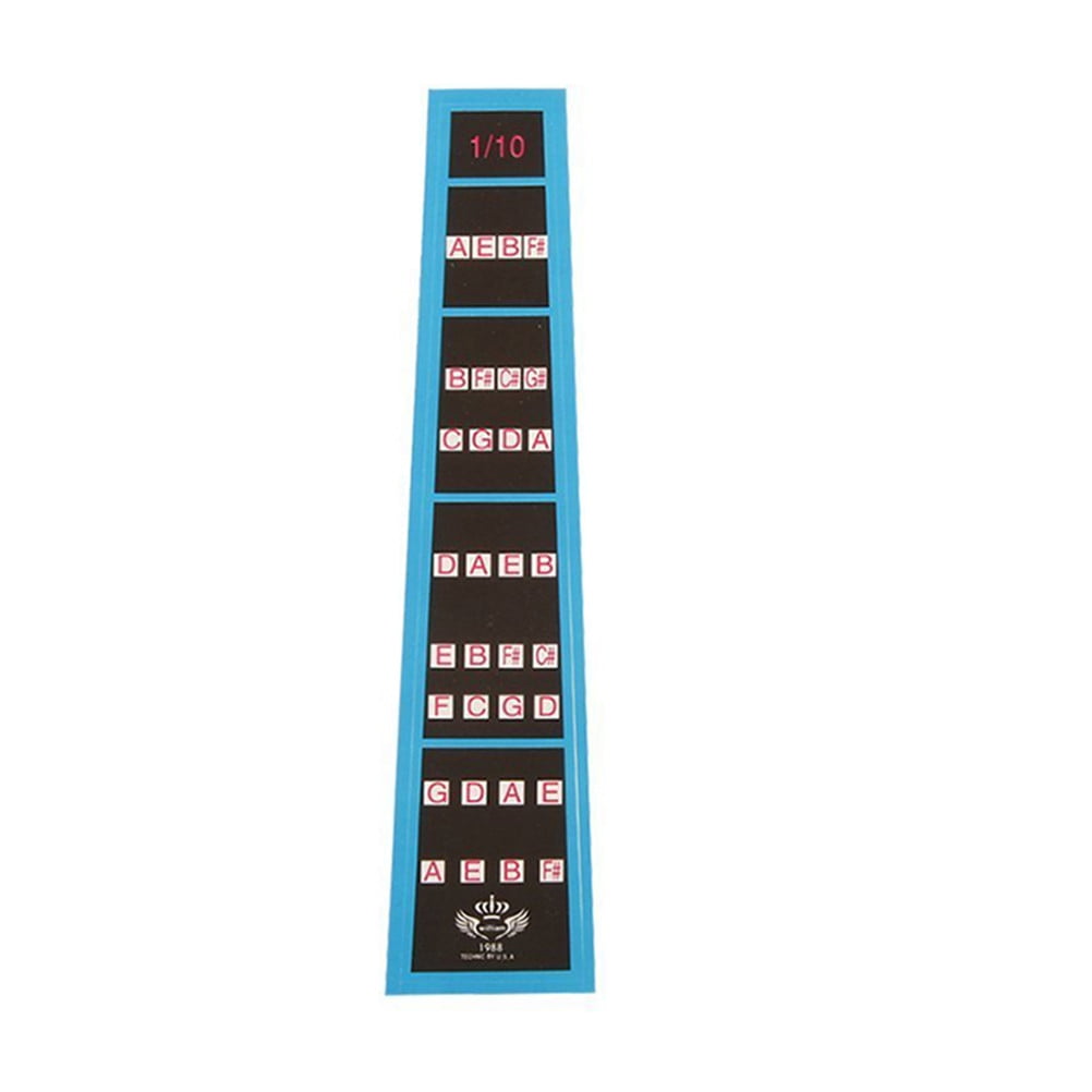 Fretboard Stickers Fretless Finger Guide Violin Chart Label Labels