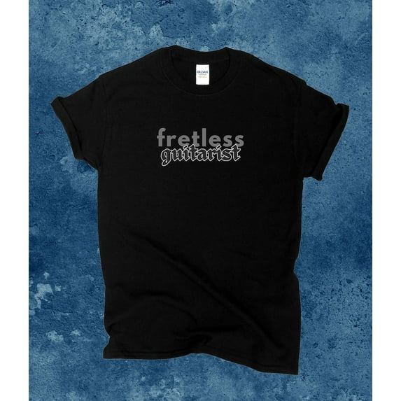 Fretless Guitarist Perdesiz Gitar Microtonal Musician Art Graphic Tee for men & women up to 5XL ...