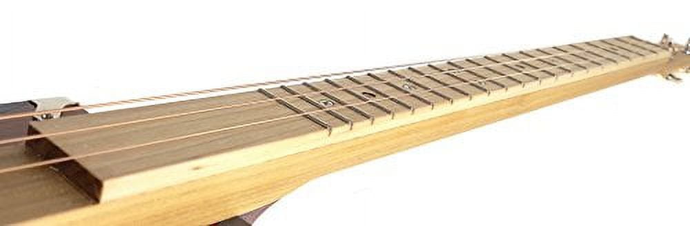 Fretted "Pure & Simple" 3-string Cigar Box Guitar Kit - the Easiest CBG ...