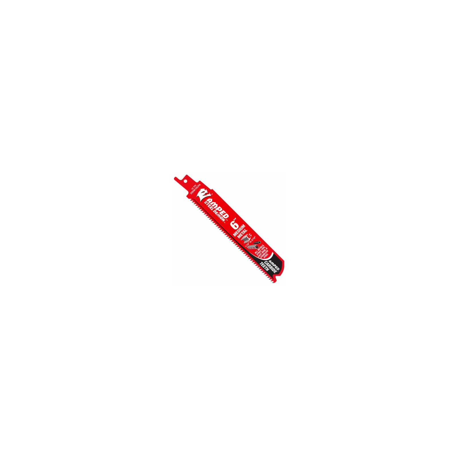 Freud DS0610CFA Reciprocating Saw Blade Demo Demon Amped 6" Carbide ...