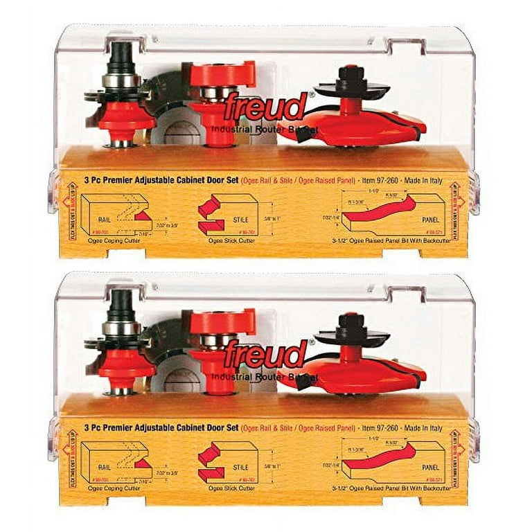 Freud Cabinet Router Bit Set | Cabinets Matttroy