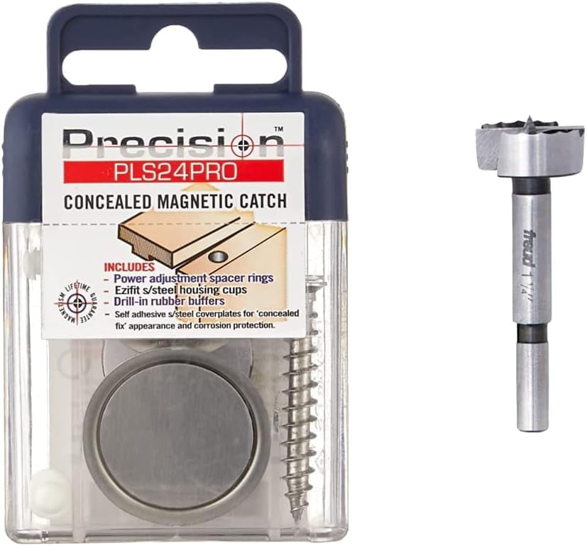 Freud Precision Shear Forstner Drill Bit Bundle with Magnetic Catch ...