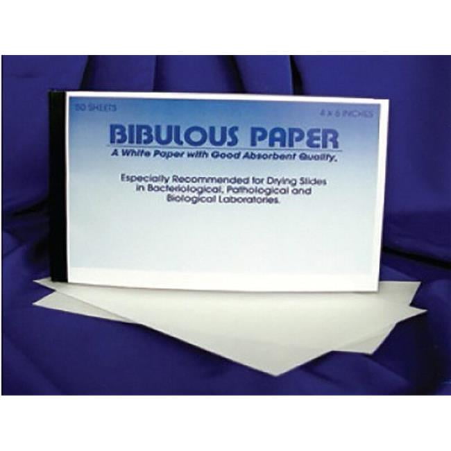 Frey Scientific Bibulous Paper - 4 x 6 inches - Pack of 50 - Walmart.com