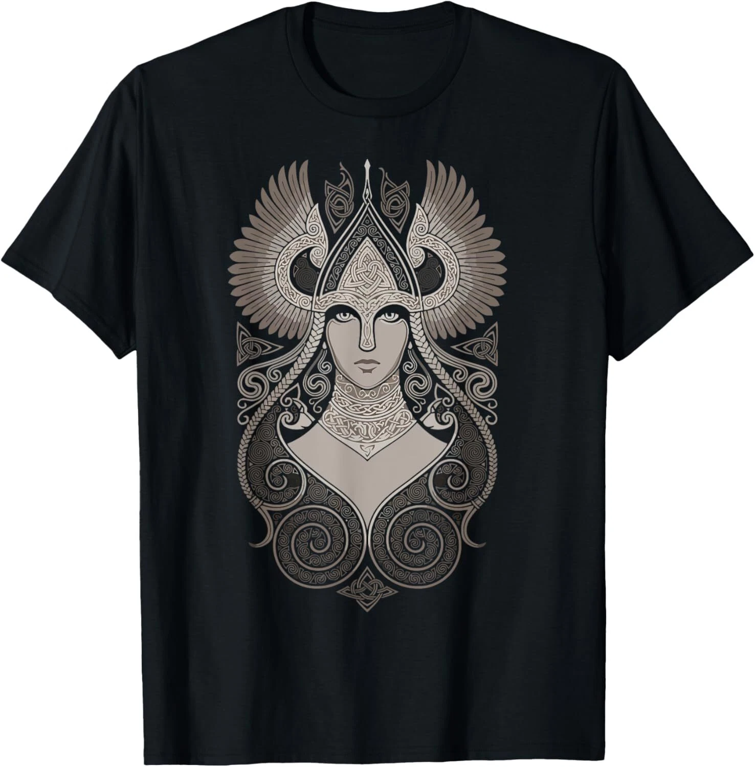 Freya Goddess Freyja Viking Norse Mythology Celtic T-Shirt Hoodie ...