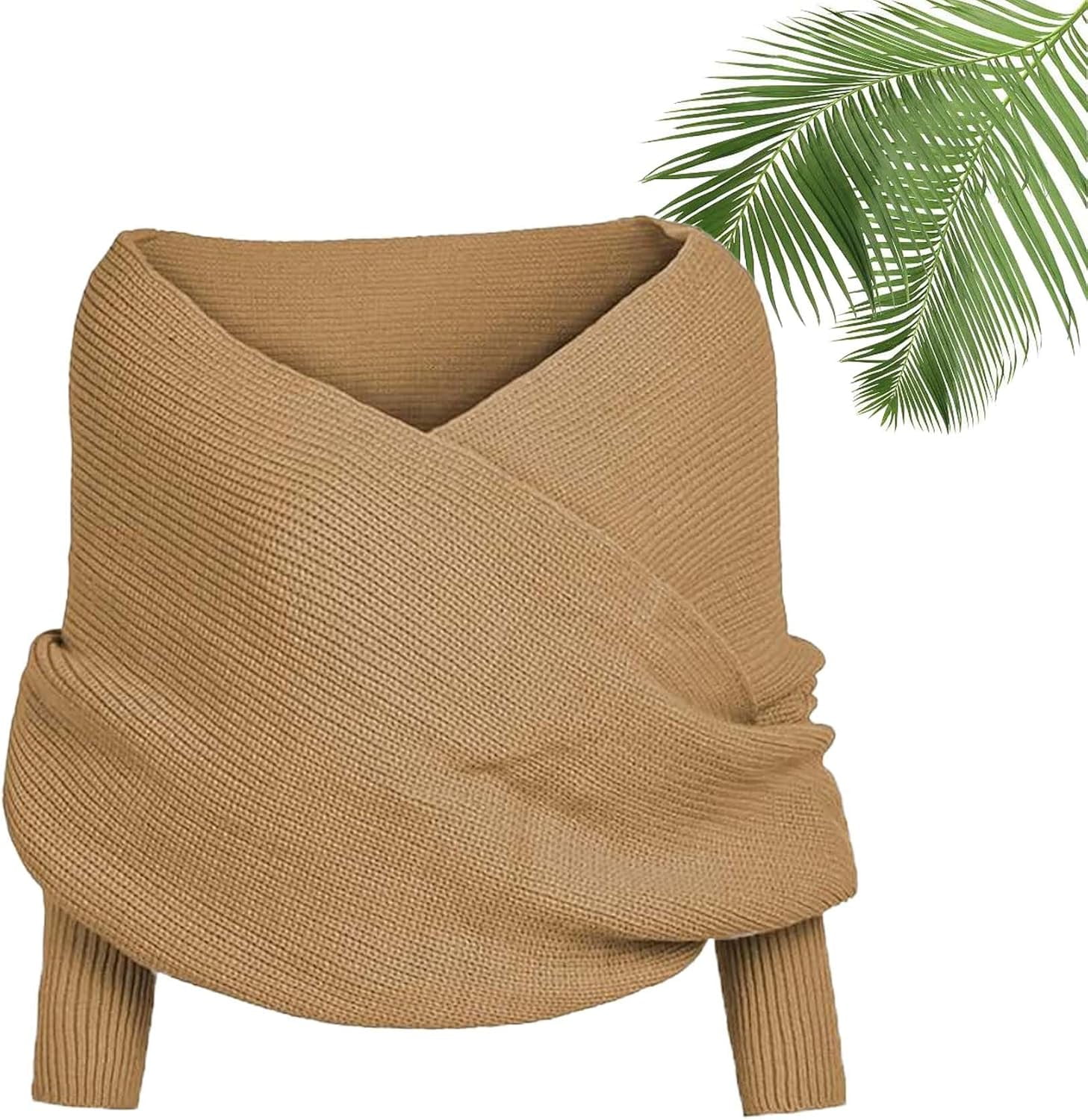 Freya Harper Scarf with Sleeves for Women,Scarf Sweater Wrap with ...