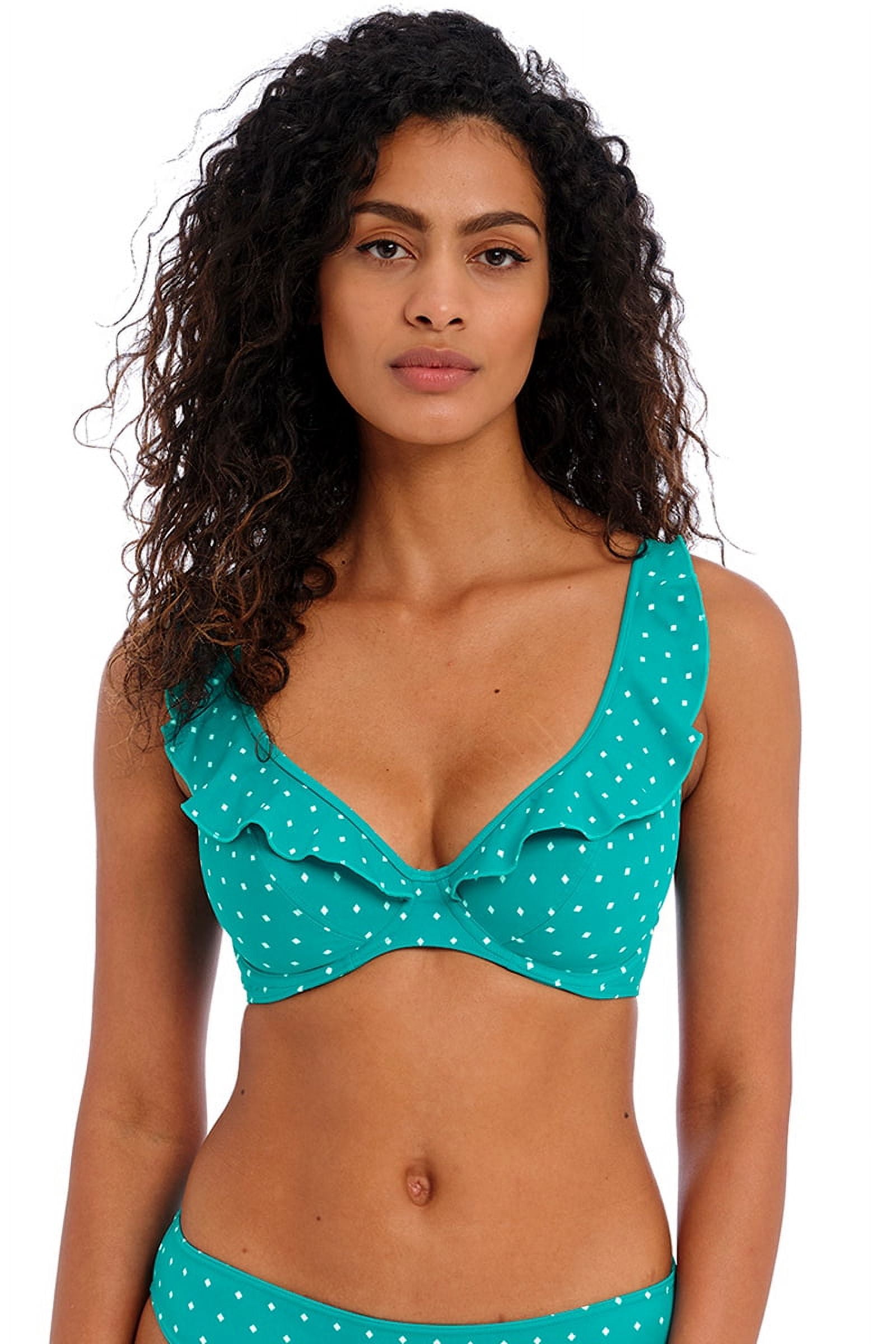Freya Jewel Cove Underwire High Apex Bikini Top With J Hook As7230