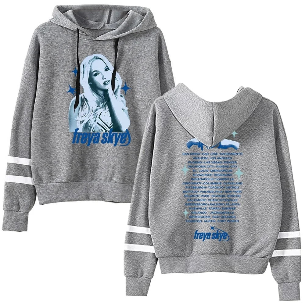 Freya Skye 2025 Tour Merch Print Hoodie – Unisex Pocketless Pullover ...