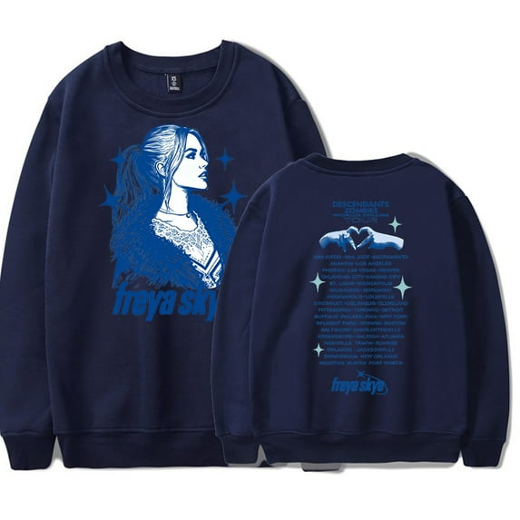 Freya Skye 2025 World Tour Merch Crewneck Sweatshirts Winter Unisex Fashion Long Sleeve Stylish ...