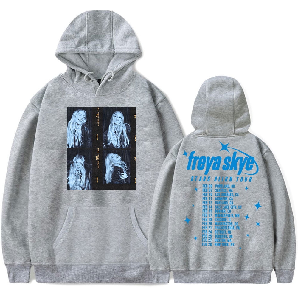 Freya Skye 2026 Stars Align Tour Date Print Hoodie – Unisex Graphic ...
