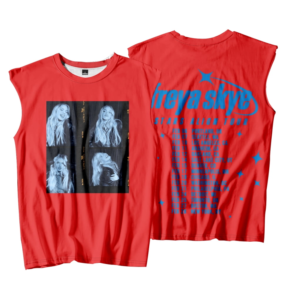 Freya Skye 2026 Stars Align Tour Print Merch Tank Top – Unisex ...