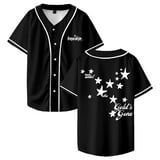 Freya Skye Gold's Gone Baseball Jersey Short Sleeve Button-Down Shirts ...