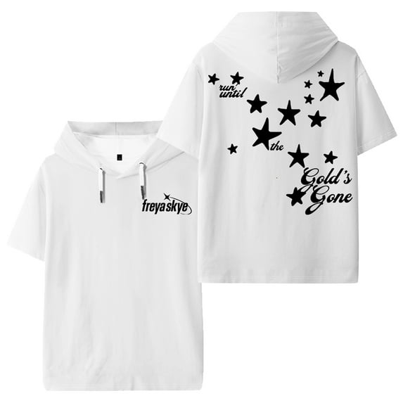 Freya Skye Gold's Gone Hooded T-shirt Short Sleeve Tee Men Women ...