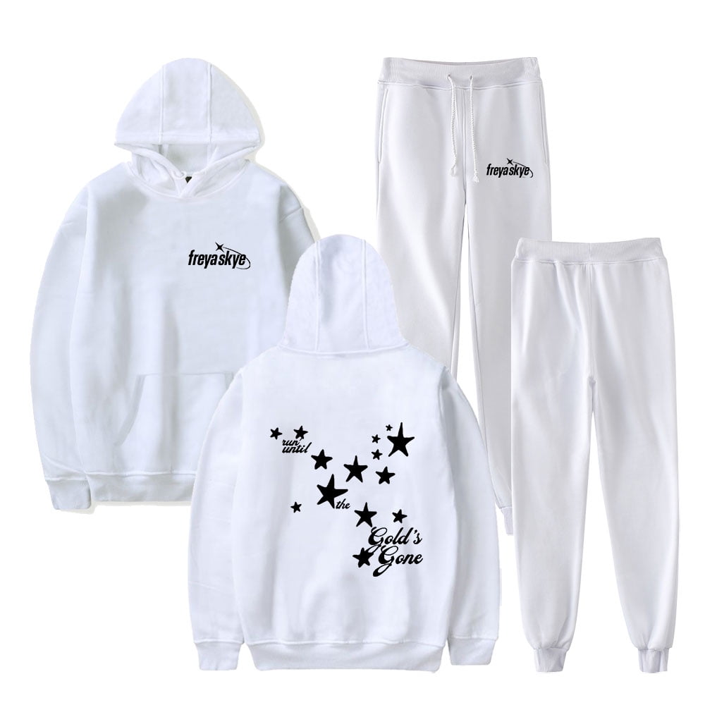 Freya Skye Gold's Gone Hoodie Suit Two Piece Suit Streetwear Casual ...