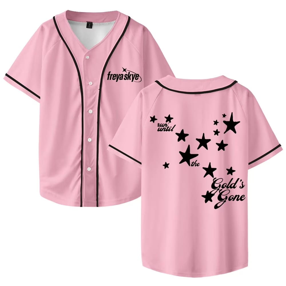 Freya Skye Gold's Gone Print Merch Baseball Jersey – Unisex Short ...