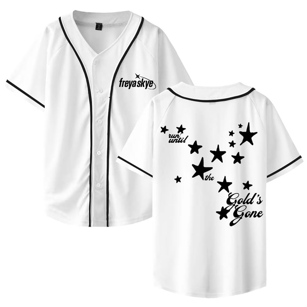 Freya Skye Gold's Gone Print Merch Baseball Jersey – Unisex Short ...