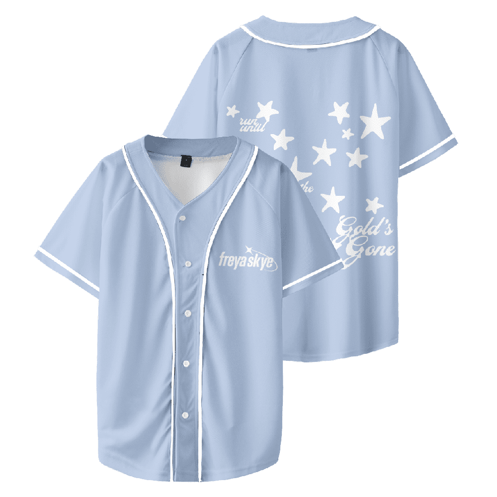 Freya Skye Gold's Gone jersey music tour outfits short sleeve V neck ...