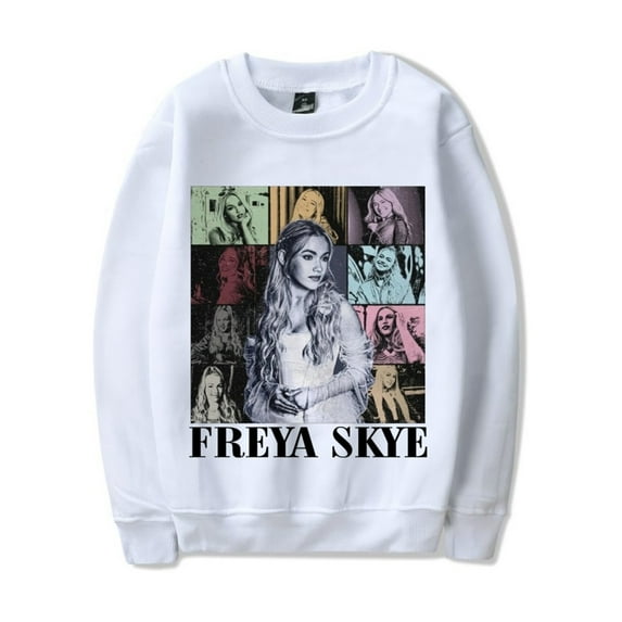 Freya Skye Live Tour Fan Art Print Merch Long Sleeve New Logo Pullover ...