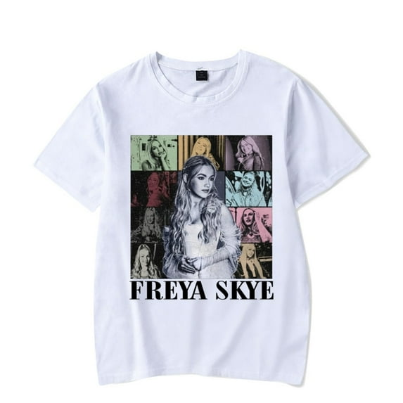 Freya Skye Merch Short Sleeve Stars Align Tour 2026 New Printed T-Shirt ...