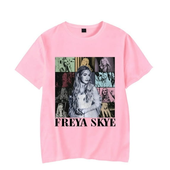 Freya Skye Merch Short Sleeve Stars Align Tour 2026 New Printed T-Shirt ...