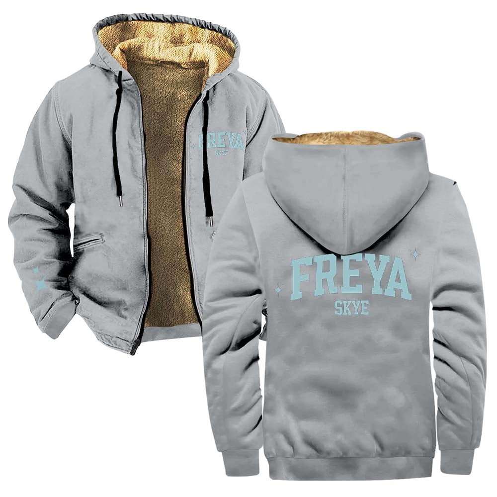 Freya Skye Merch Zipper Hoodies Women Men Jacket Parkas Long Sleeve ...