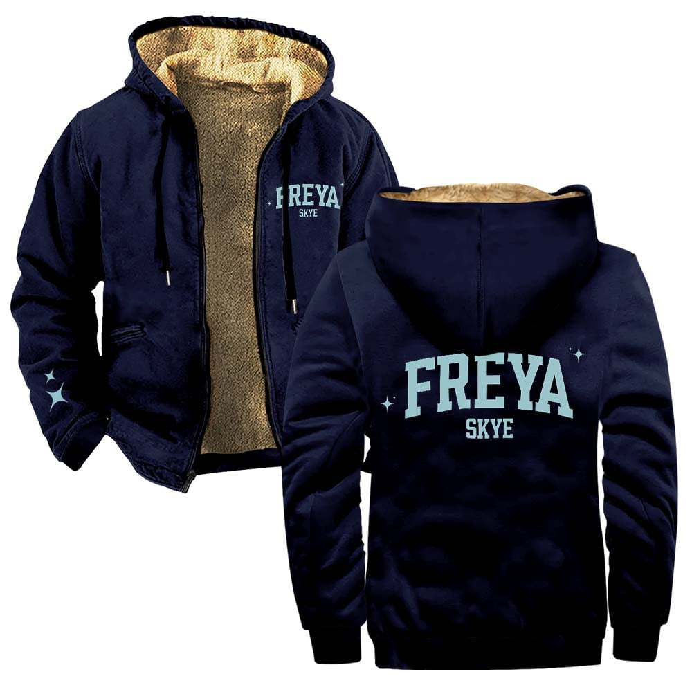 Freya Skye Merch Zipper Hoodies Women Men Jacket Parkas Long Sleeve ...