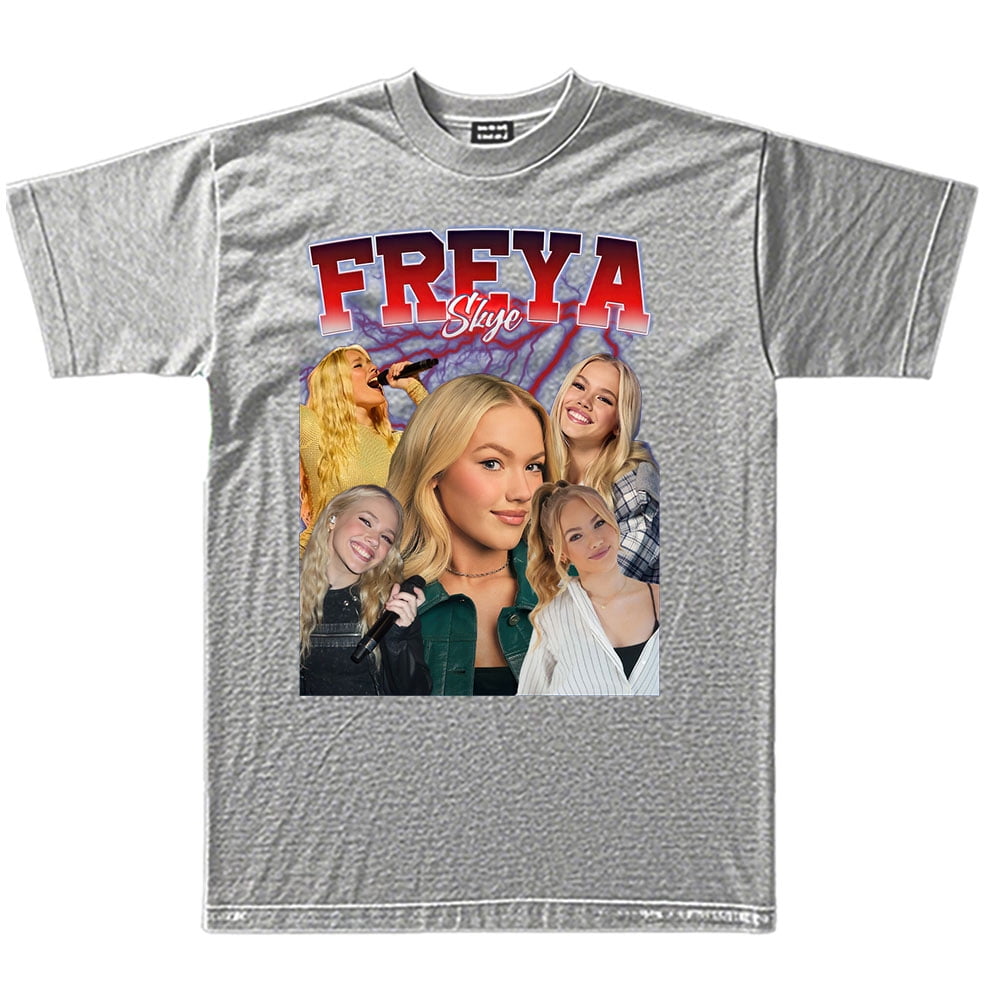 Freya Skye Pic Merch T-shirt Summer Unisex Short-sleeved Fashion Y2K ...