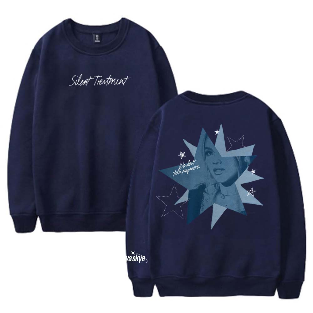 Freya Skye Silent Treatment Sweatshirt Women Men Casual Crewneck Long ...