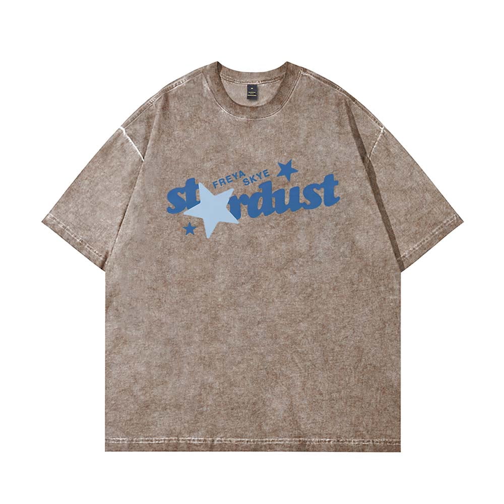 Freya Skye Stardust Merch T-Shirt Cotton Wash Tee Women Men Short ...