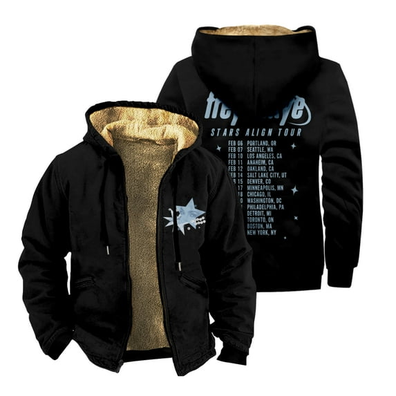 Freya Skye Stars Align Tour 2026 Zipper Jacket Long Sleeve Winter Parka ...