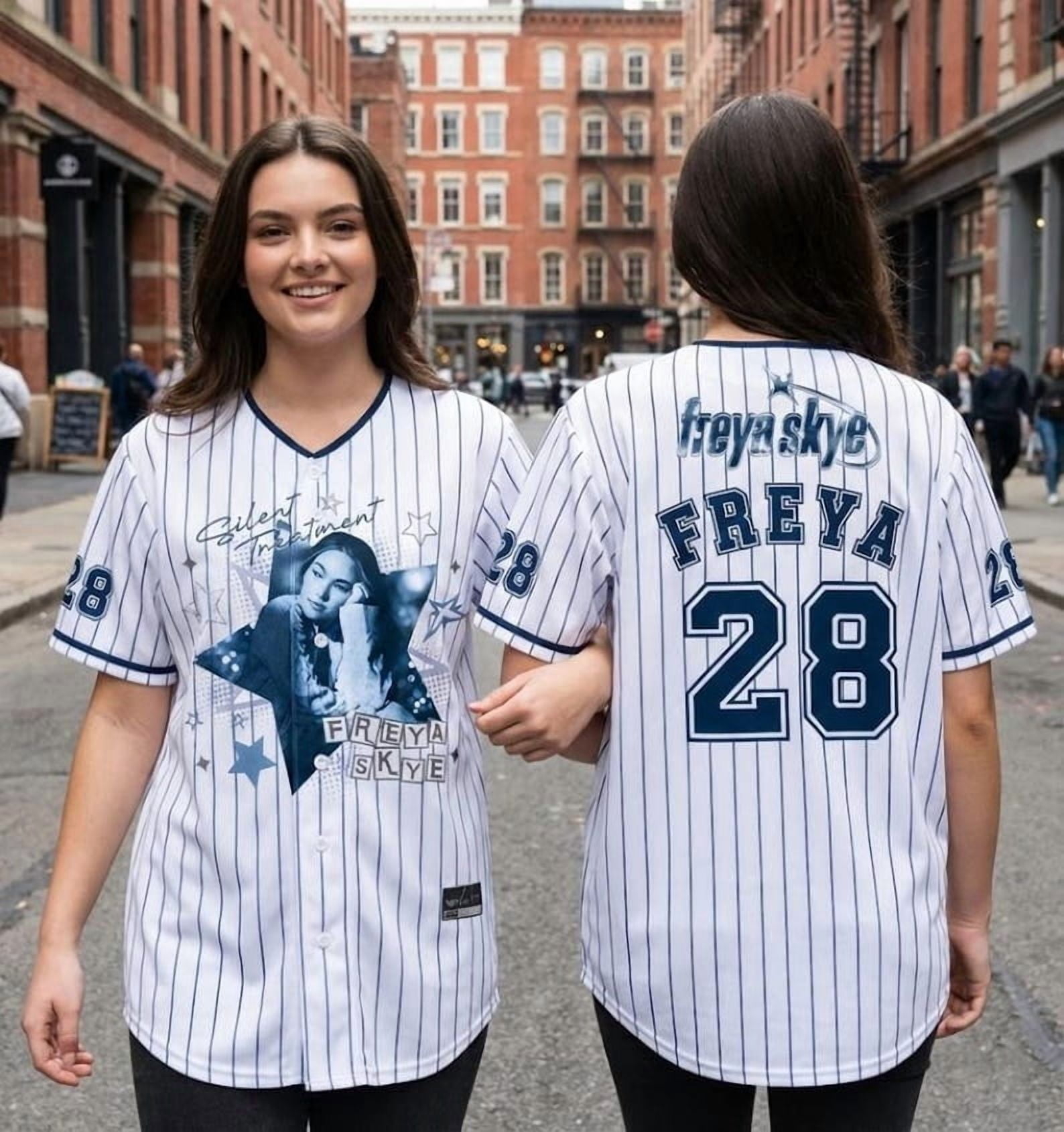 Freya Skye Worlds Collide Tour Baseball Jersey Stars Align Tour 2026 ...