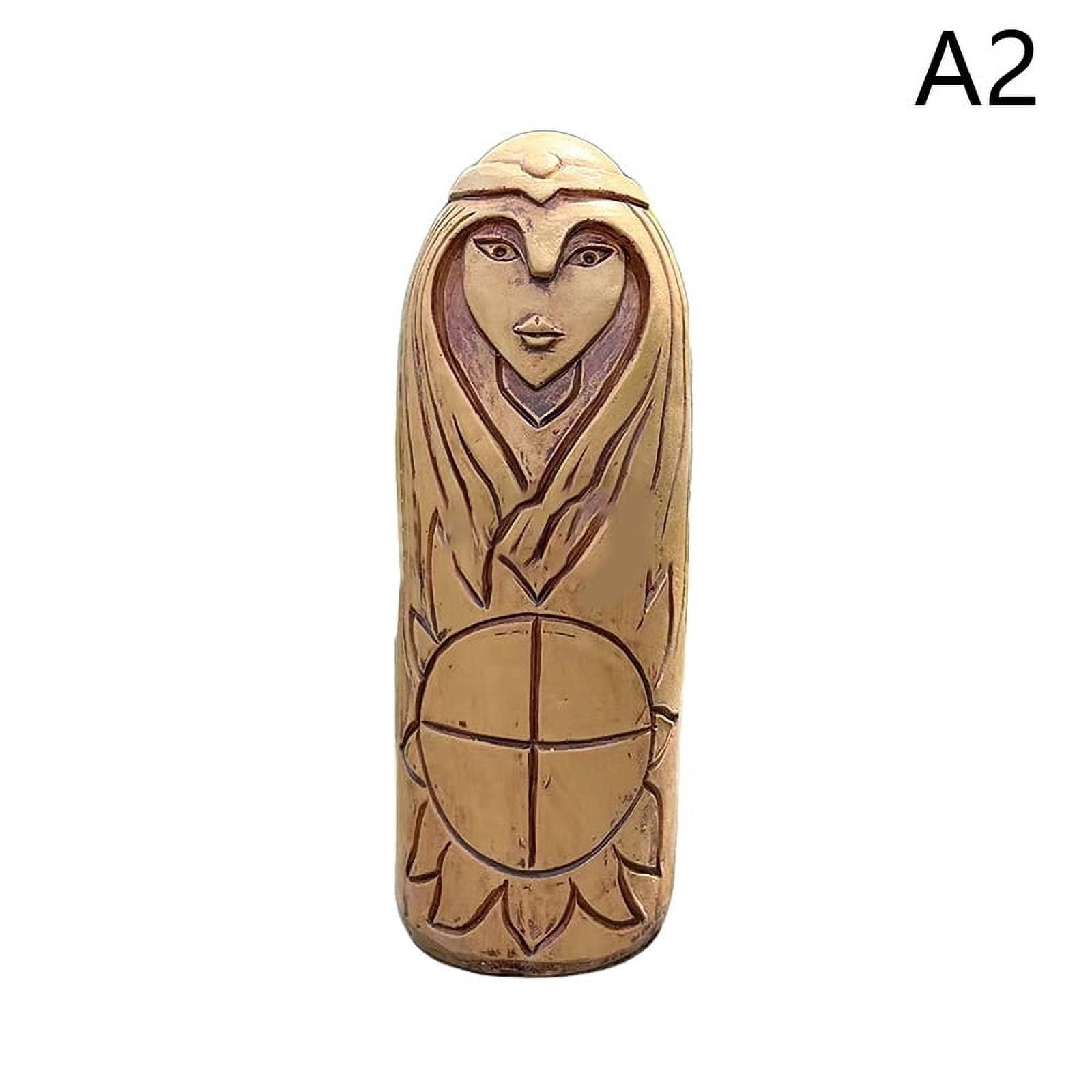 Freya Viking Goddess Statue Resin Sculpture Religious Angel Figurine ...