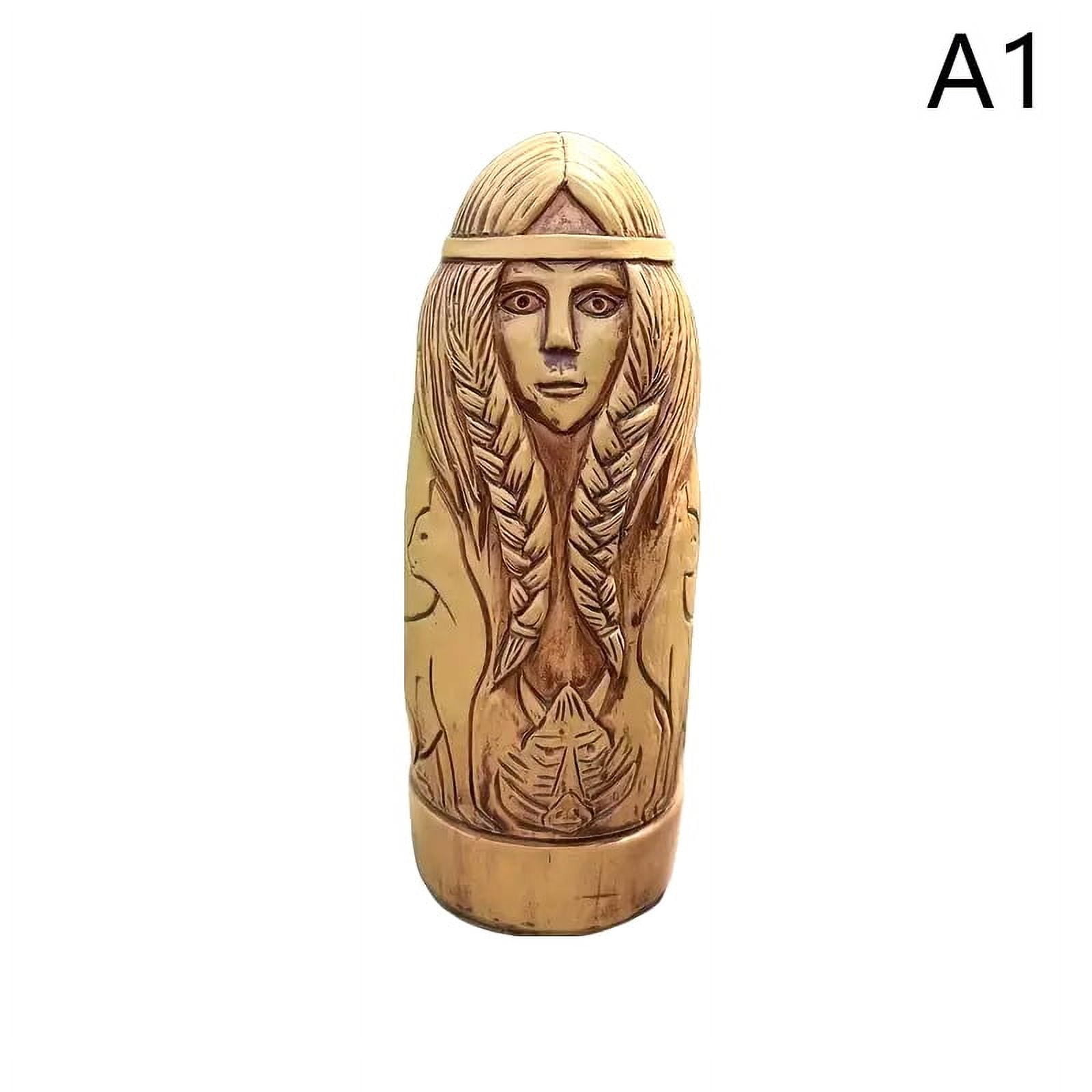 Freya Viking Goddess Statue Resin Sculpture Religious Angel Figurine ...