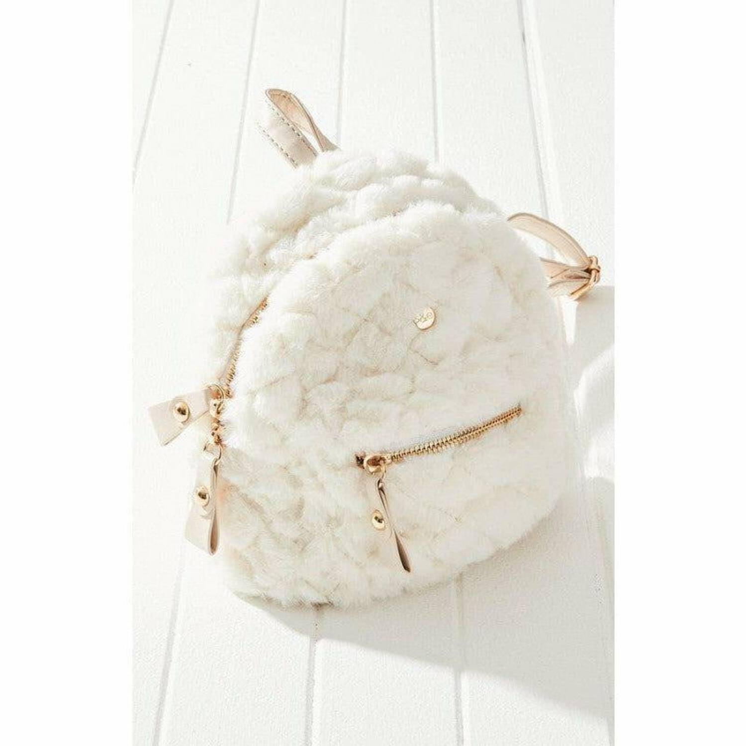 Freycinet Quilted Mini Backpack Vegan Fur - Walmart.com