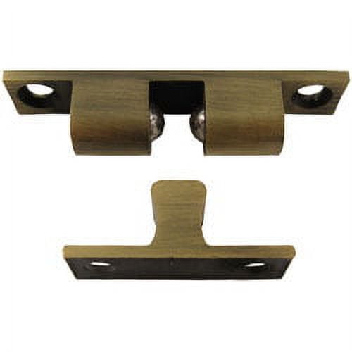 Friction Catch, 1-1/8 Inches, Antique Brass by Stone Harbor Hardware - Walmart.com