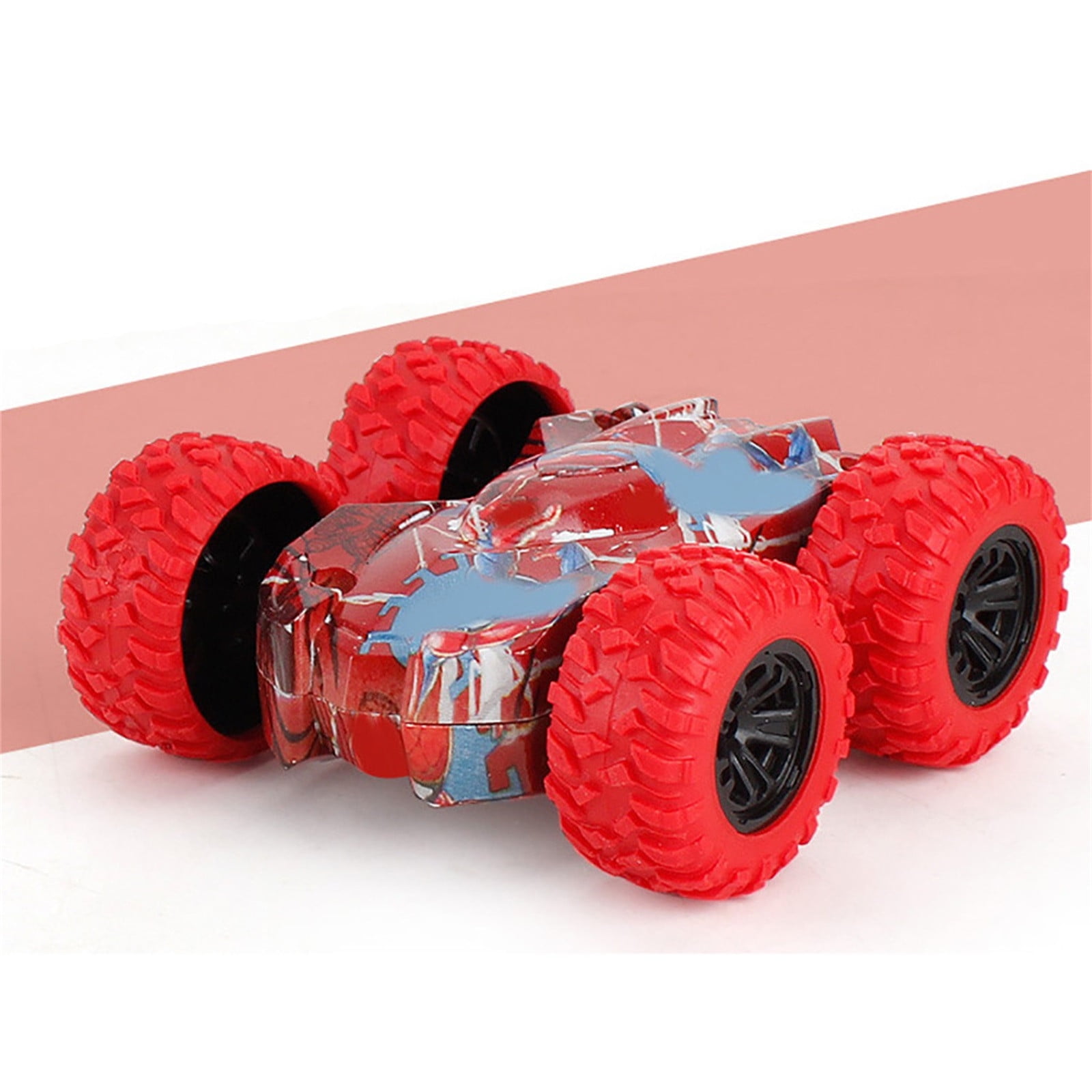 Friction Flip Stunt Toy Cars for Kids, Cool Friction Powered Push n Go ...