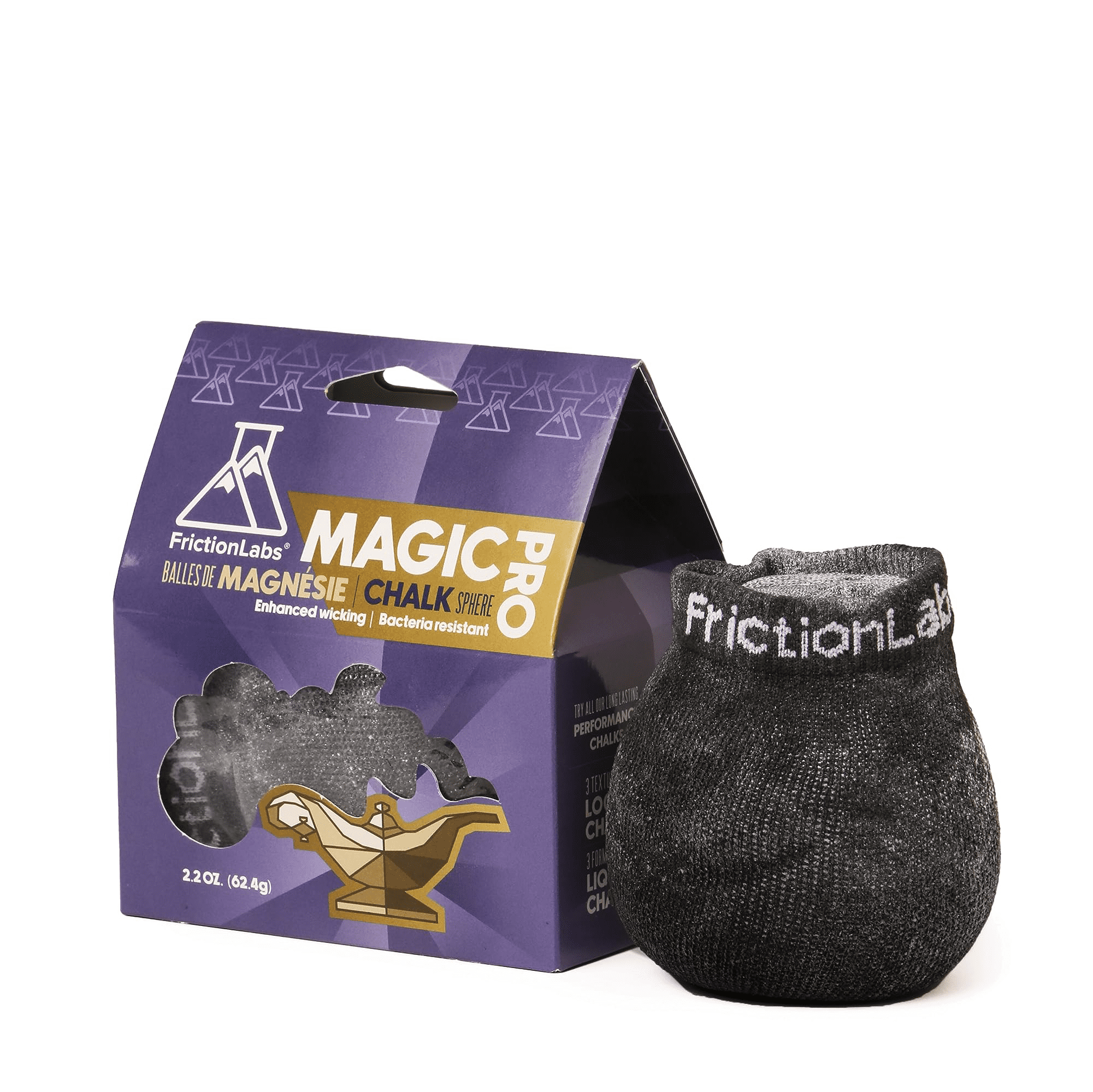 Friction Labs Magic Chalk Ball PRO 2.2 oz, Refillable, Premium Chalk ...