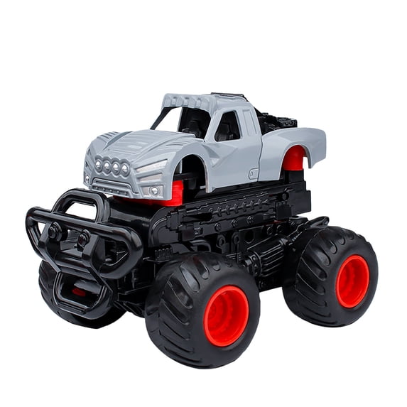Friction Powered Bouncing Stunt Car Collision Deformation Transforming ...