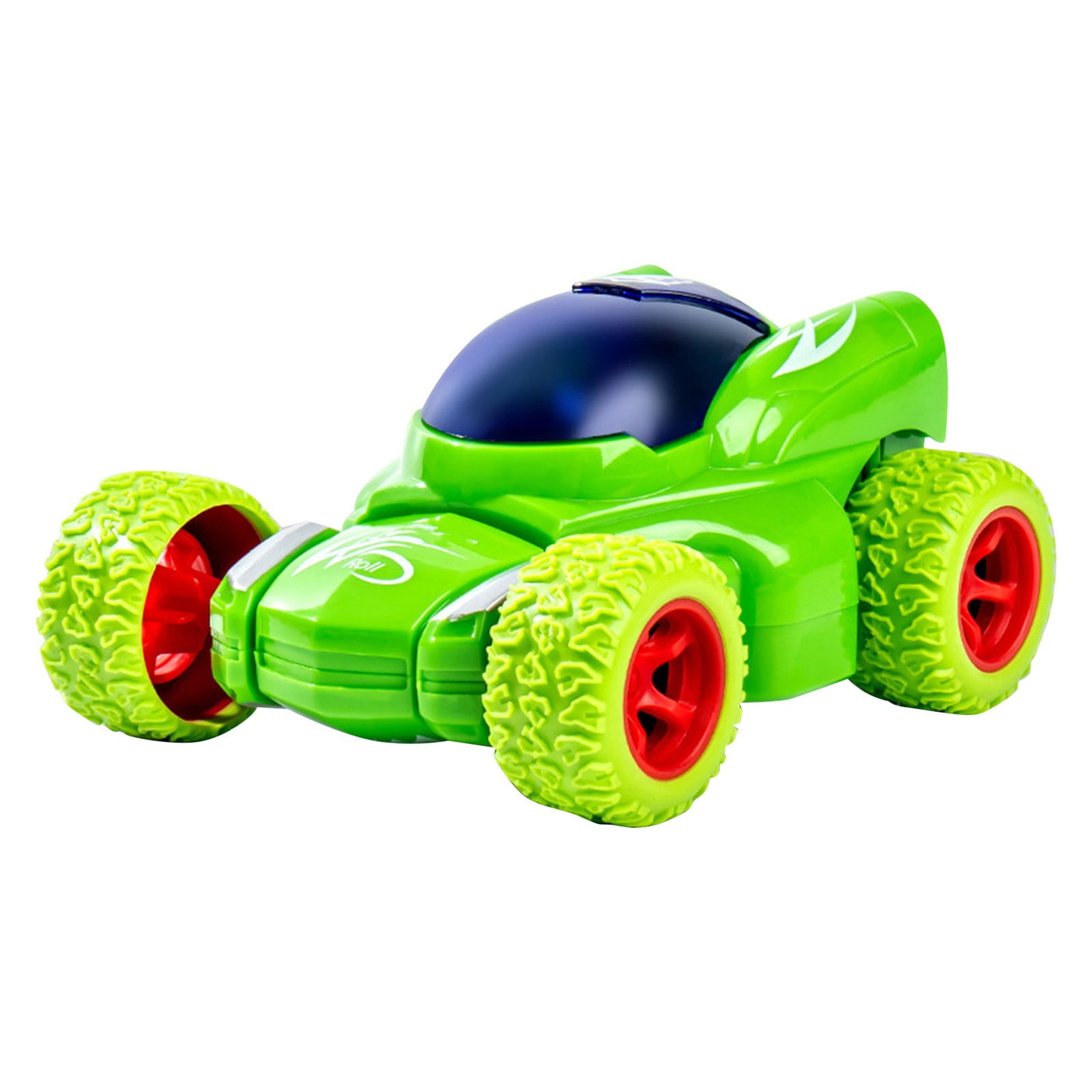 Friction Powered Inertial Cars Toy 4WD Shockproof Pull Back Vehicles ...