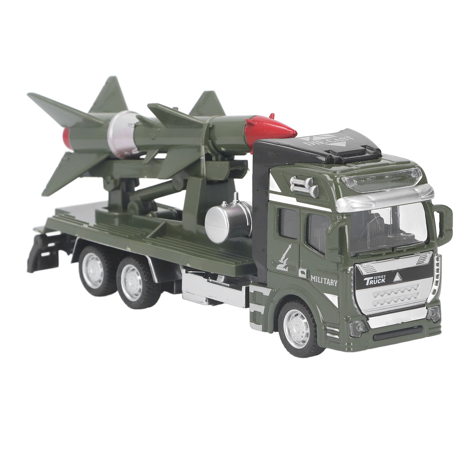 Friction Powered Military Truck Armored Model Car Transport Vehicle ...