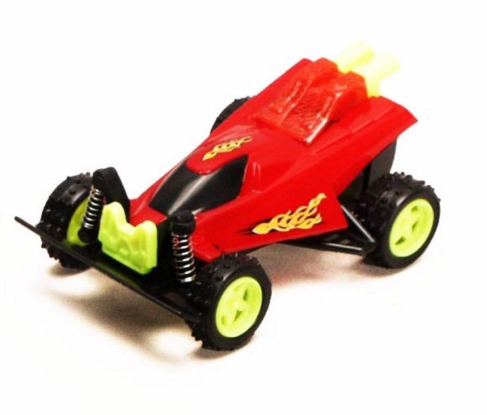 Friction Powered Spark Fighter w/ Light, Red - 8902D - Model Toy Car ...