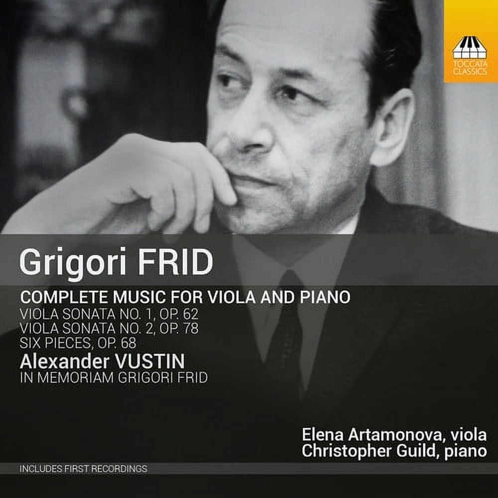 Frid / Artamonova / Guild - Frid: Complete Music for Viola & Piano ...