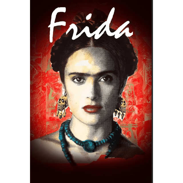 Frida (2002) 24x36 Movie Poster, Salma Hayek, Biographical Drama, Rare Vintage - Walmart.com