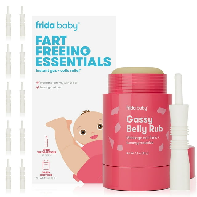 Frida Baby Fart Freeing Essentials, Windi the Gaspasser and Gassy Belly ...