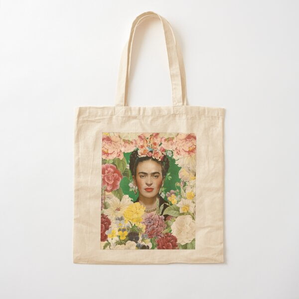 Frida Kahlo Iv Cotton Tote Bag Canvas Tote Bag, Family Gift For Mother, Her - Walmart.com