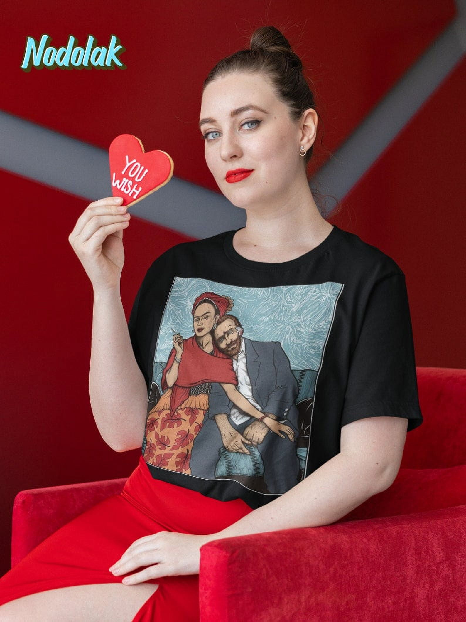 Frida Kahlo And Vincent Van Gogh Cool Ideal Gift Unisex T-Shirt, Frida ...