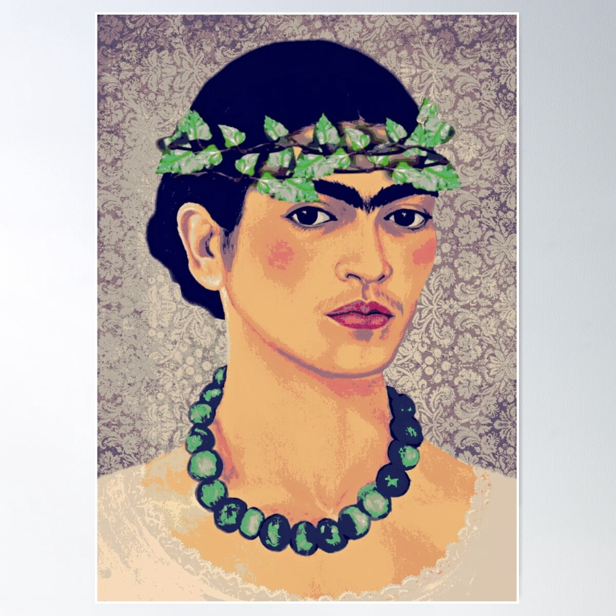 Frida Kahlo Mexican Feminist Poster Wall Art, Modern Wall Decor For ...